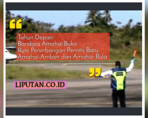 Buka Penerbangan Rute Amahai-Ambon dan Bula, Perlu Rekomendasi Pemda ...