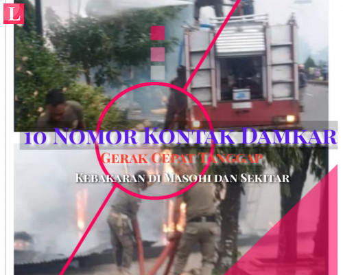 Evaluasi Sistim Informasi Siaga Kebakaran, Ini Kontak Damkar Malteng ...
