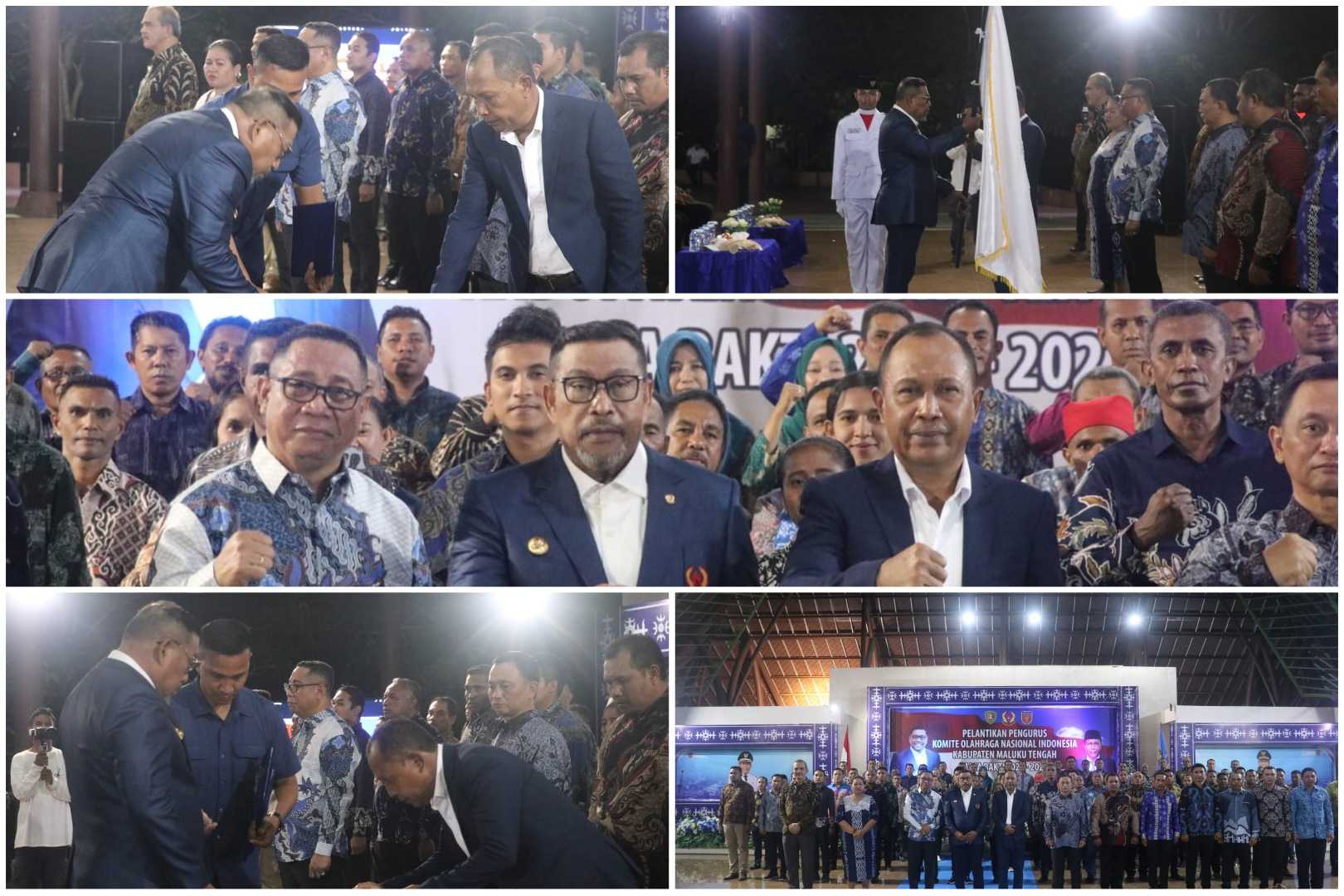 Murad Ismail Kukuhkan Pengurus KONI Maluku Tengah Periode 2023-2027 ...