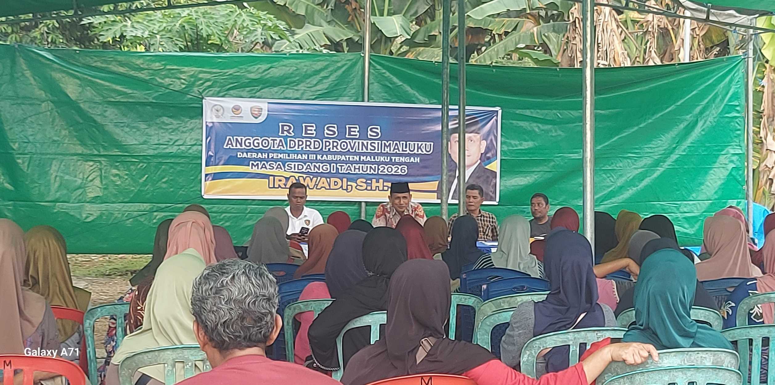Irawadi Reses Perdana 2026 di Masohi, Jibu-Jibu Terima Bantuan Modal ...
